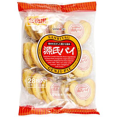 日本进口零食品三立简装蝴蝶酥