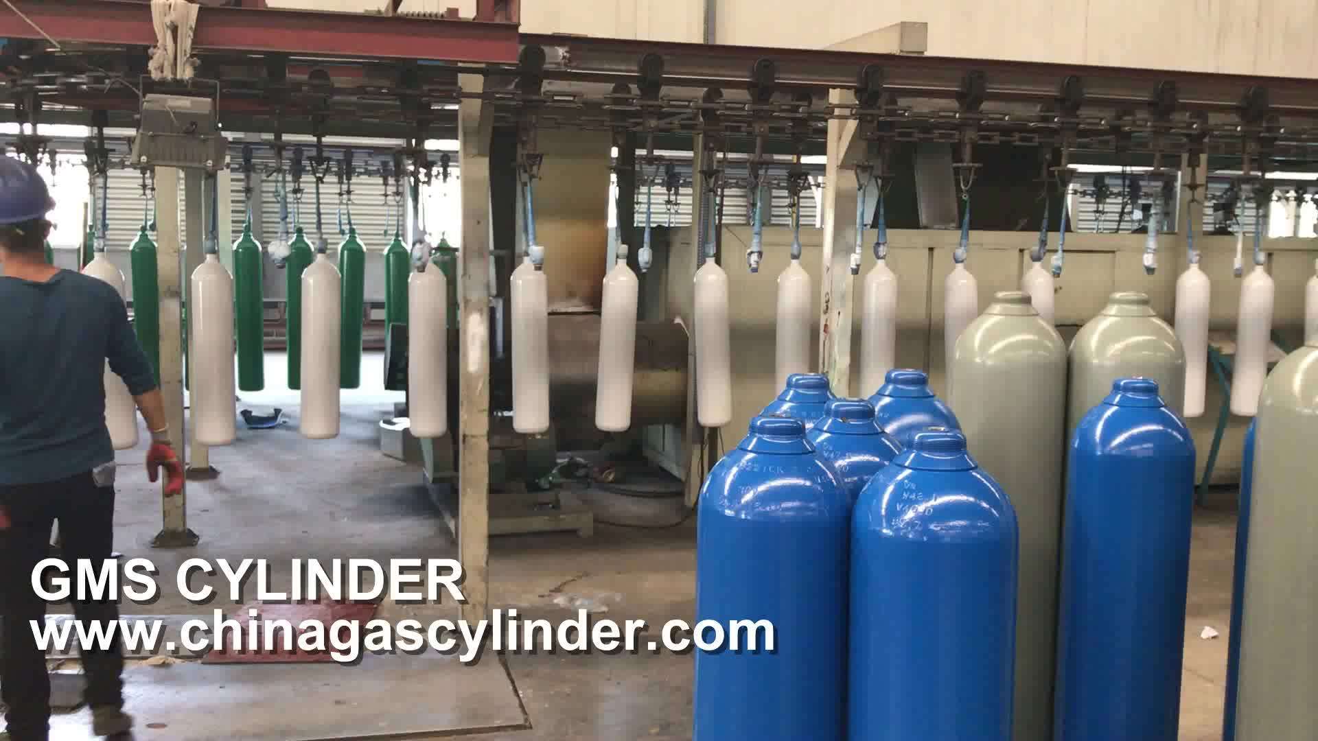 Industrial Grade Small Size 10l High Pressure Hydrogen Gas Cylinder ...