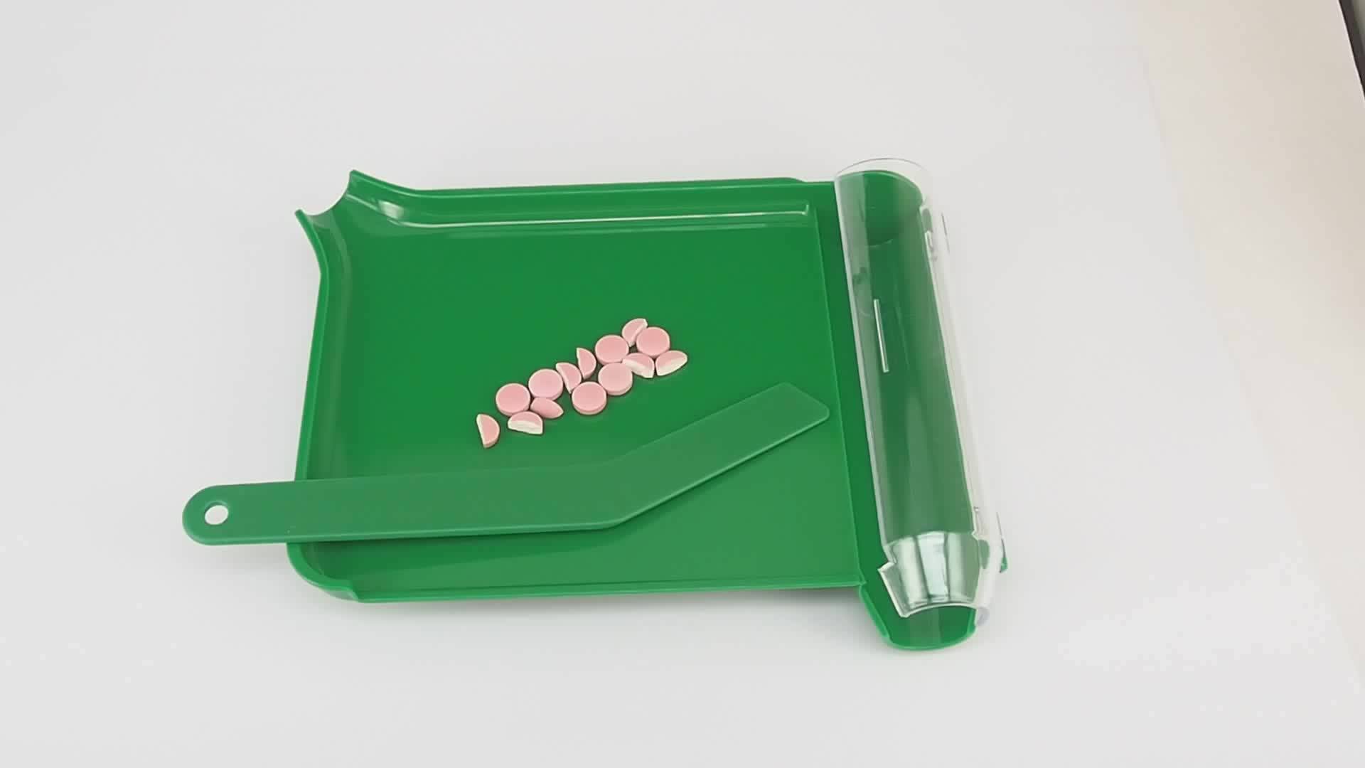 Medical Abs Plastic Pill Counting Tray With Left-handed Spatula - Buy ...