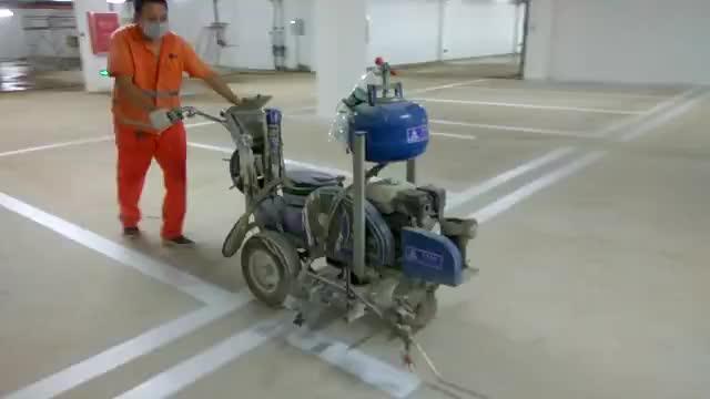 High Quality Hand Push Road Line Marking Airless Cold Paint Road ...