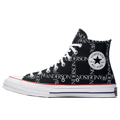 converse匡威联名黑白帆布鞋