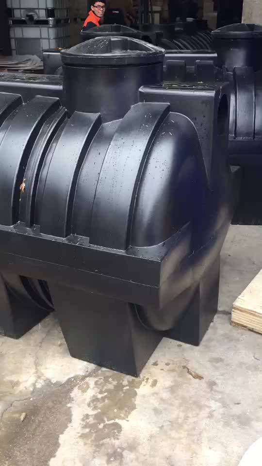 China Manufacturer Horizontal Plastic 2000liter Underground Septic Tank ...