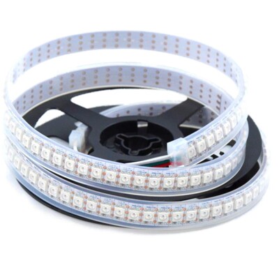 WS2812B幻彩灯带5V全彩144灯5050贴片内置6812IC 流水LED跑马灯条