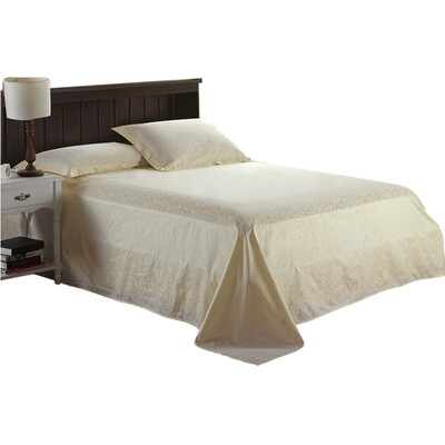 宜帛诚五星级全棉纯色宾馆床单