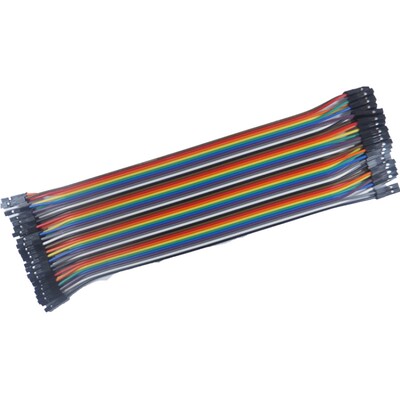 40p彩色杜邦彩虹排线延长线