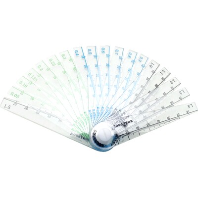 塑胶间隙厚薄规pvc单片塞尺