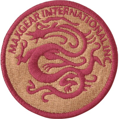 MAXGEAR个性识别龙纹魔术贴章