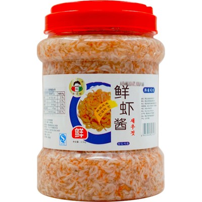 小伙子鲜虾酱2.5kg韩式