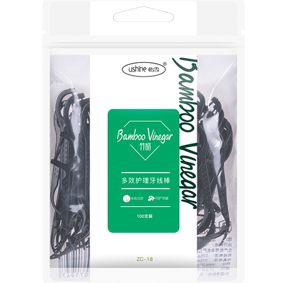 怡雪牙线棒Ushine牙签牙线二合一