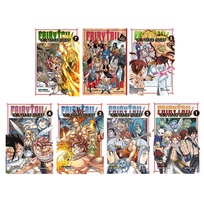 现货 英文原版 妖精的尾巴 百年任务 魔导少年 1-10 漫画套装书 FAIRY TAIL: 100 YEARS QUES 真岛浩 英文版日本动漫周边