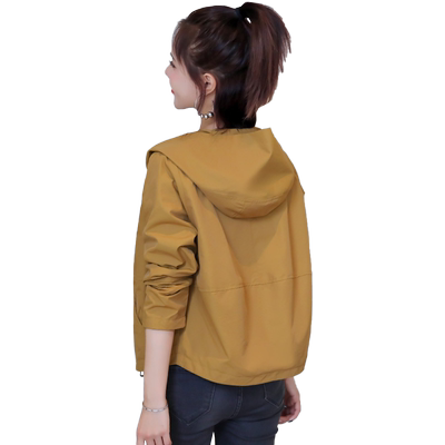 小个子早秋韩版减龄女士短外套