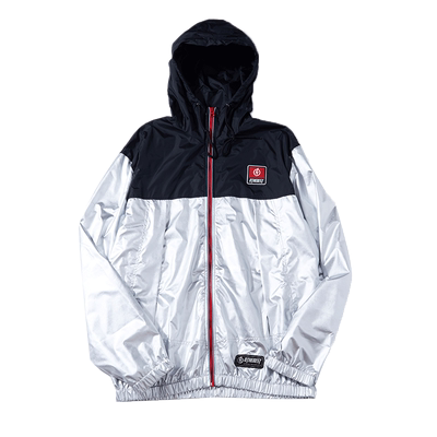 奥斯卡新款亮面银色风衣OTHEBEST