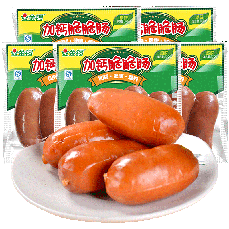 金锣加钙脆脆肠脆皮肠140g