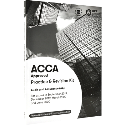 现货 ACCA考试 新版 审计与认证练习册 英文原版 Audit and Assurance Practice & Revision Kit 对应F8 BPP出版 2019-2020