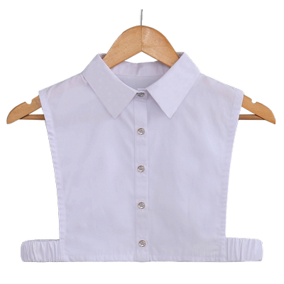 百搭假领子女衬衫衬衣领