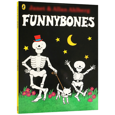送音频英文原版Funnybones有趣的骨头吴敏兰绘本123第64本2-6岁趣味绘本读物儿童英语启蒙入门故事书可爱趣味早教亲子育儿读物