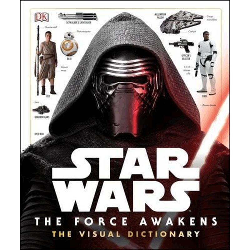现货 星球大战：原力觉醒图鉴 Star Wars:Force Awakens Visual 英文原版 原力觉醒 DK