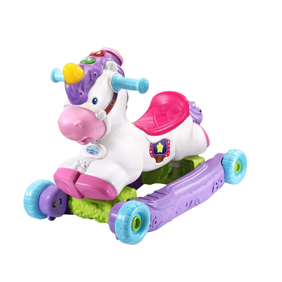 伟易达周岁生日礼物骑行推车摇马