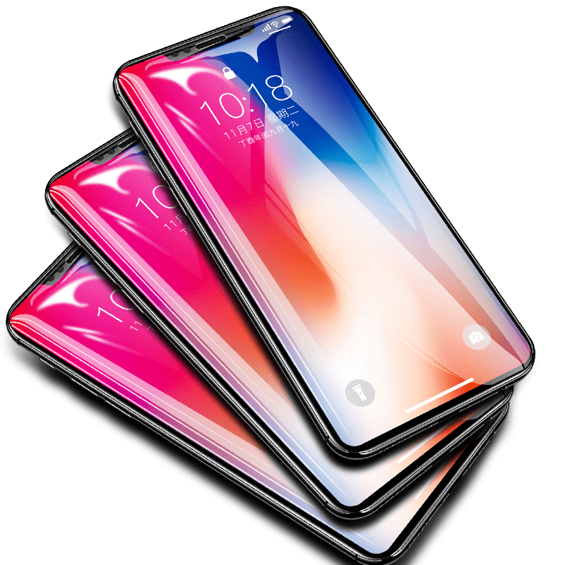 适用iphoneX钢化膜苹果XR手机膜