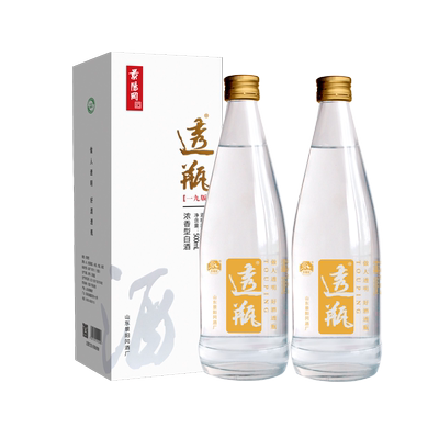 景阳冈透瓶浓香型白酒