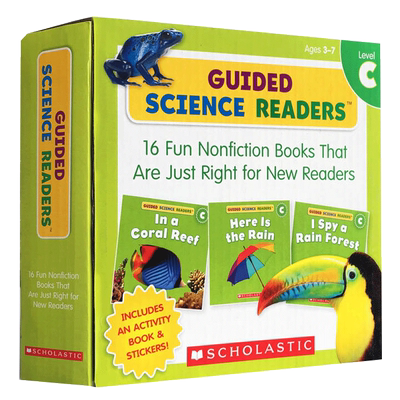 Guided Science Readers Parent Pack: Level C进口原版英文书籍