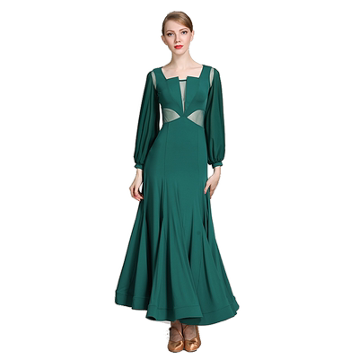 以琳飞儿灯笼长袖摩登交谊舞