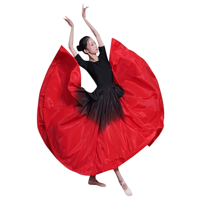 新疆开场舞演出服半身大摆裙