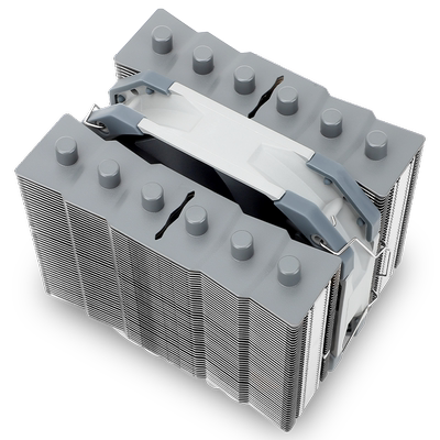 利民Thermalright SS135 银魂CPU散热器135高度AGHP6热管双塔回流焊ITX静音风冷SS110 110高度AGHP 5热管双塔