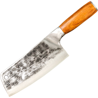 铁匠世家手工锻打切片刀