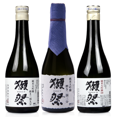 原装进口清酒獭祭300ml礼盒装