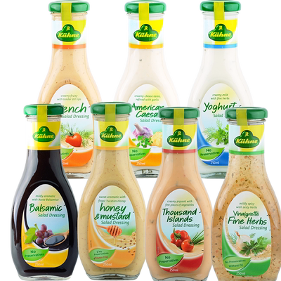 进口冠利香草脂肪沙拉酱