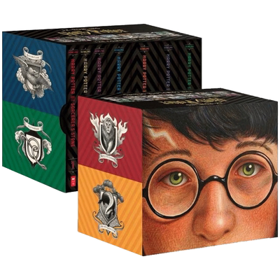 二十周年纪念版哈利波特系列1-7册 Harry Potter Books JK罗琳 魔法石 布莱恩瑟兹尼克 魔幻趣味英语原著小说珍藏书