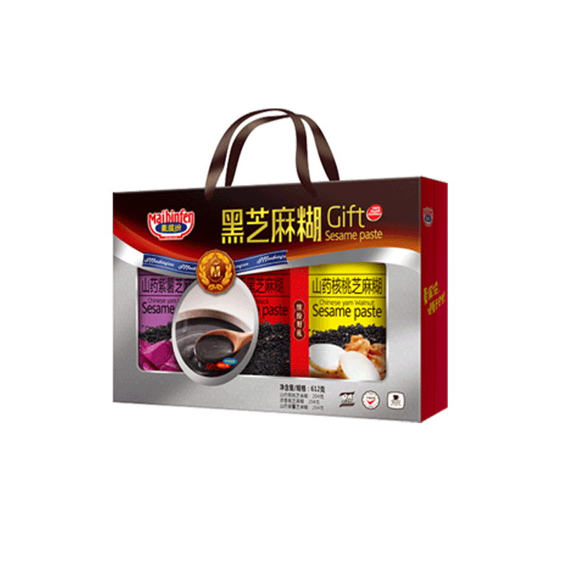 麦缤纷研磨黑芝麻核桃早餐