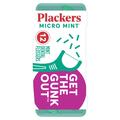 【年货精选周】plackers派乐丝旅行牙线出行便携装独立镜子牙线盒