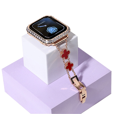 星图iwatch闪亮镶钻保护壳