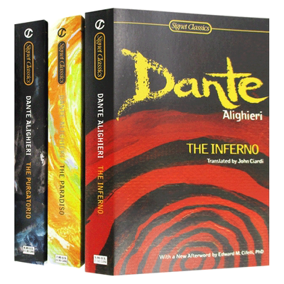 但丁神曲三部地狱+炼狱+天堂