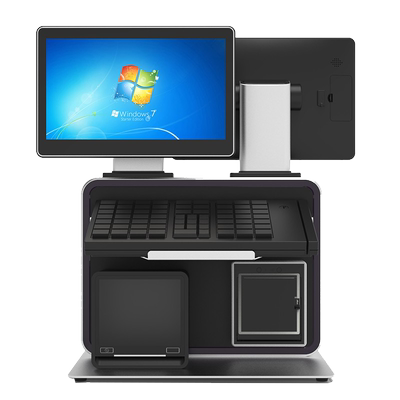 爱宝通道式商场电脑收银机一体机