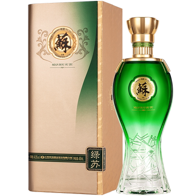 双沟绵柔苏酒绿苏白酒纯粮食送礼