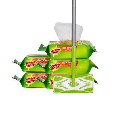 3m思高除尘免手洗平板拖把