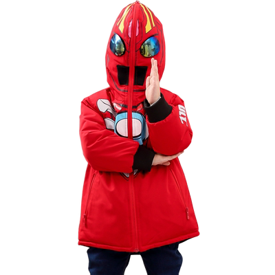 奥特曼棉服男童棉衣儿童外套冬季