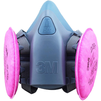 正品面罩3M硅胶材质舒适透气