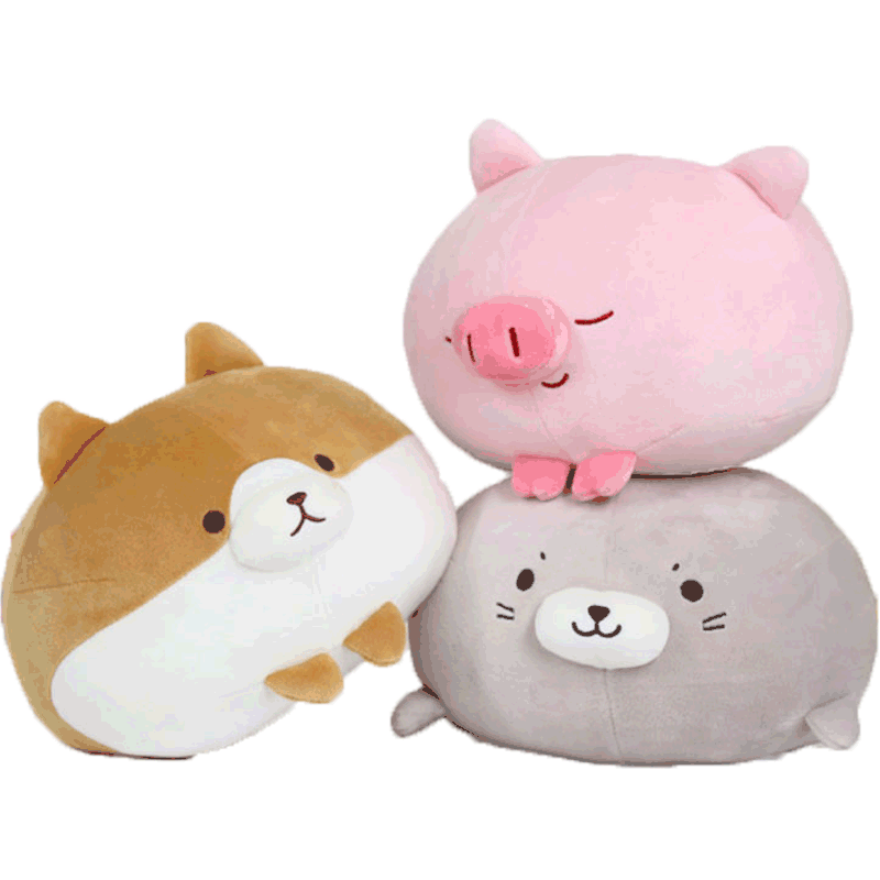 米炭海豹会说话的玩具狗柯基公