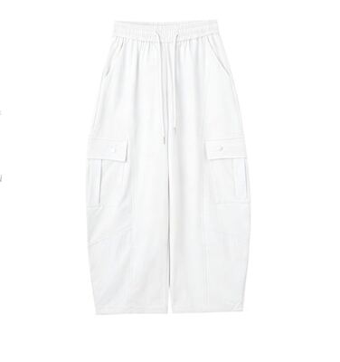 【小乐专享】多巴胺弯刀工装裤子美式酷飒街舞裤冲锋阔腿裤4012