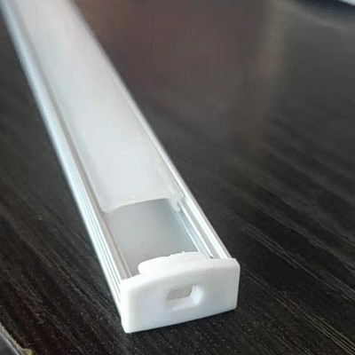 1407铝材带盖板 1509铝灯槽灯罩胶盖堵头尾塞 平槽 灯条型材2010