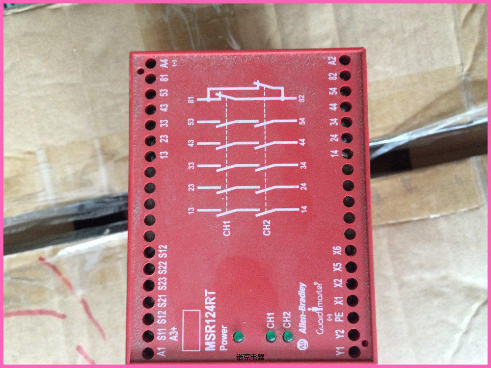 议价99成新 AB罗克韦尔 MSR124RT安全继电器装机可以充新_虎窝淘