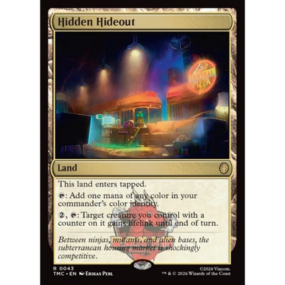 万智牌 TMC 忍者神龟指挥官 Hidden Hideout