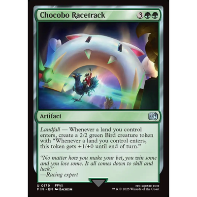 陆行鸟赛跑场 Chocobo Racetrack 平/闪/扩画/潮涌 最终幻想