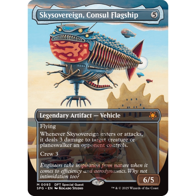 万智牌 执政官旗舰云威号 英文 异画 特别来宾 SPG 平/闪/盒顶