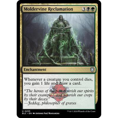 万智牌 腐蔓复碧 Moldervine Reclamation 255 斑隆洛指挥官 多色