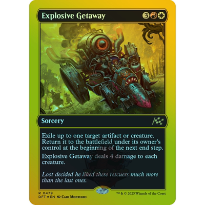 万智牌 闪 爆破脱逃 Explosive Getaway 英文 冠军闪 乙太漂移